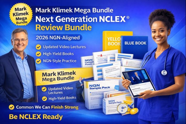 Mark Klimek 2026 NGN Review Bundle — Updated Video Lectures + High ...